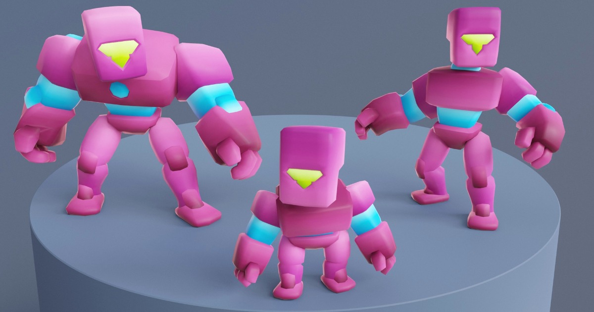 Robot Characters Tortex 3d Robots Unity Asset Store