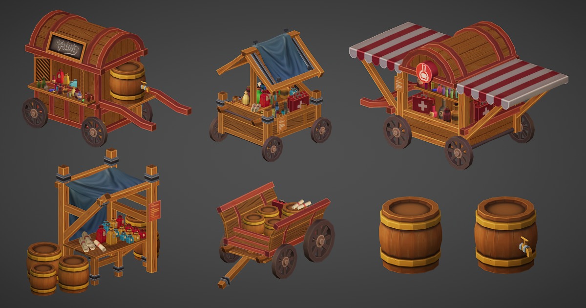 Stylized Potion Shop | 3D Environments | Unity Asset Store