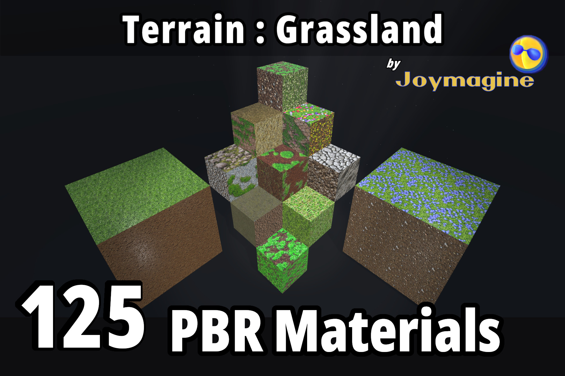 125 PBR Materials - Terrain : Grassland | 2D Nature | Unity Asset Store