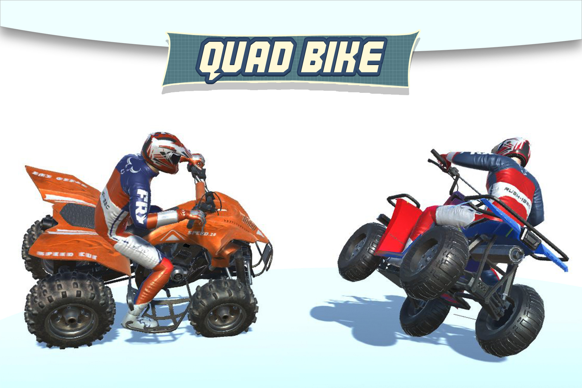 Quad Bike Moves | 3D Animations | Unity Asset Store