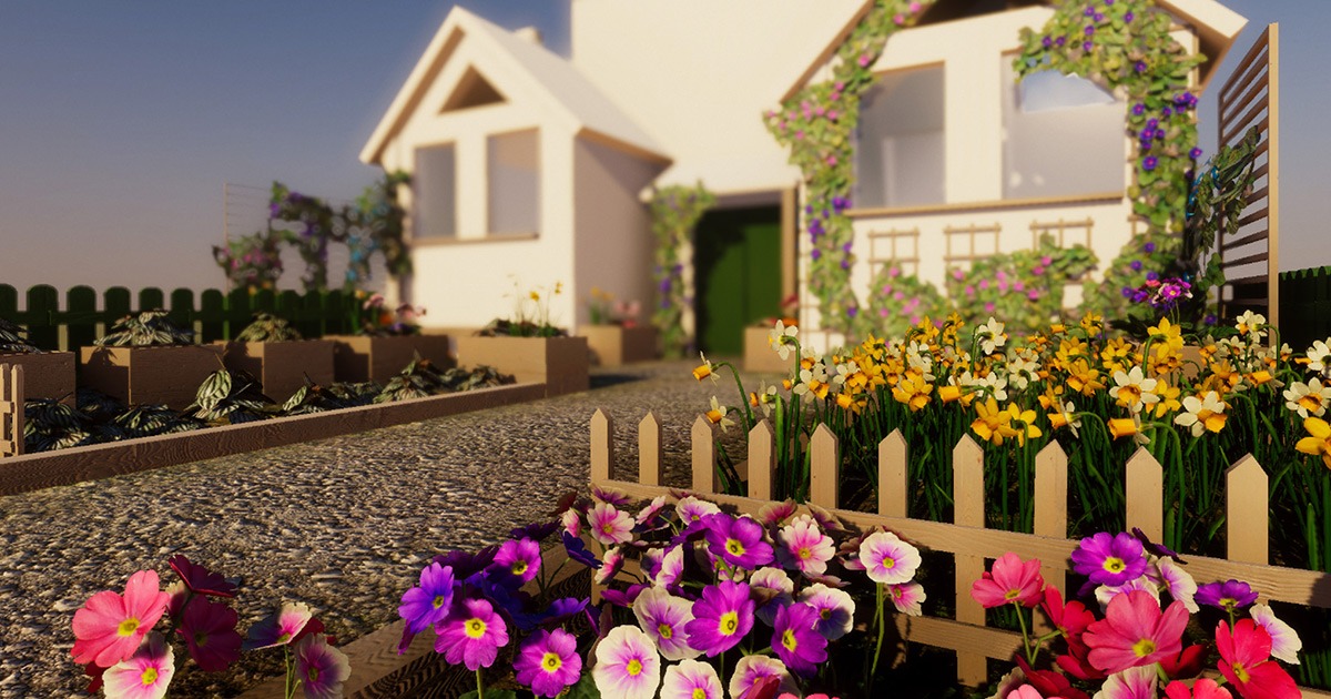 Garden Flowers and Herbs 2 | 3D Flowers | Unity Asset Store