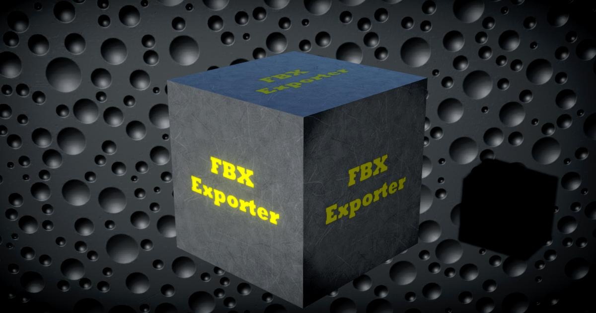 FBX Runtime Exporter | Modeling | Unity Asset Store