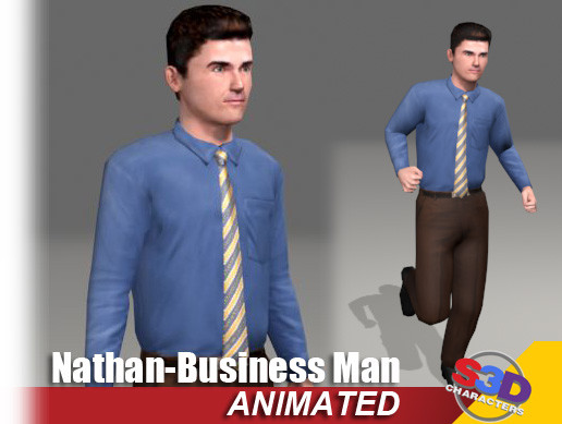 Nathan, Business Man-Animated | 3D ヒューマノイド | Unity Asset Store
