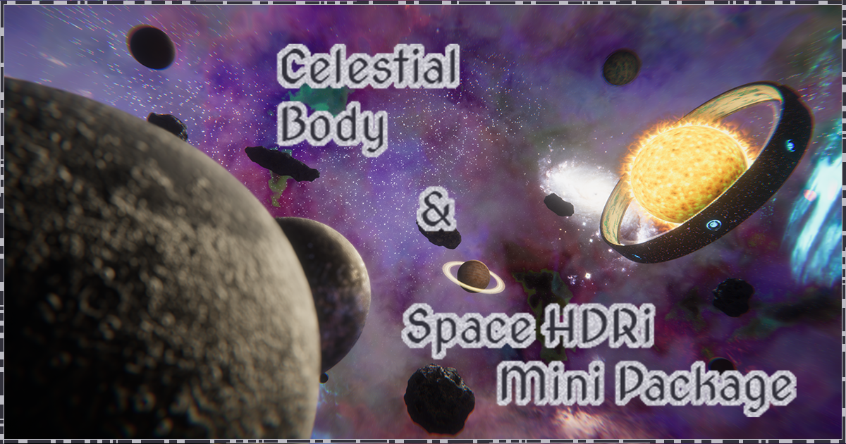 Celestial Body + Space HDRi Mini Package | 3D Environments | Unity ...