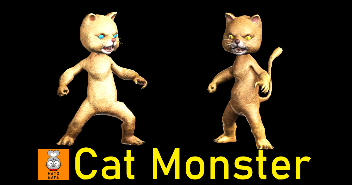 01_Monster: Cat | 3D 동물 | Unity Asset Store