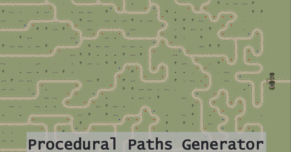 Procedural Paths Generator | Level Design | Unity Asset Store