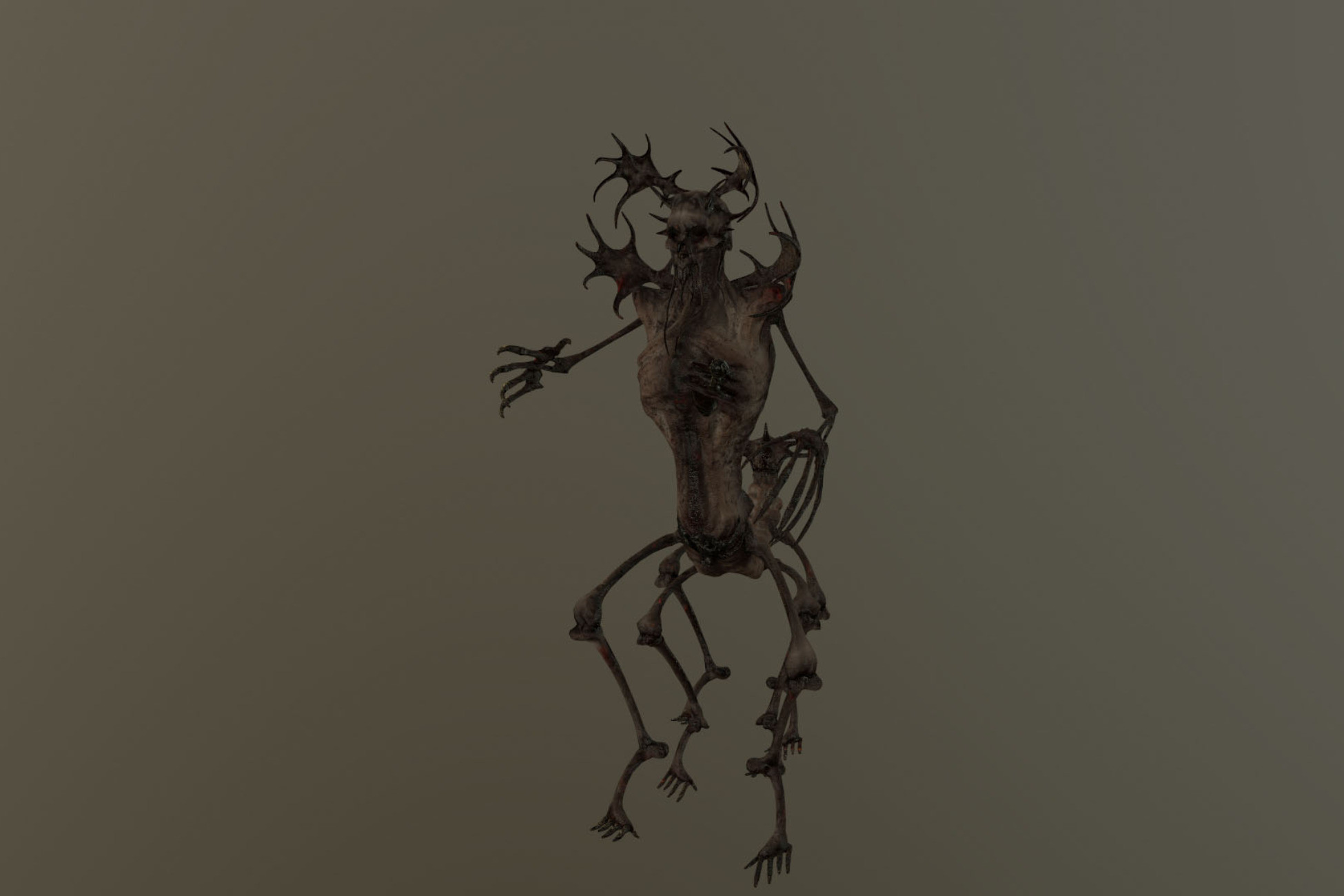 Bone Monster Lord | 3D Creatures | Unity Asset Store