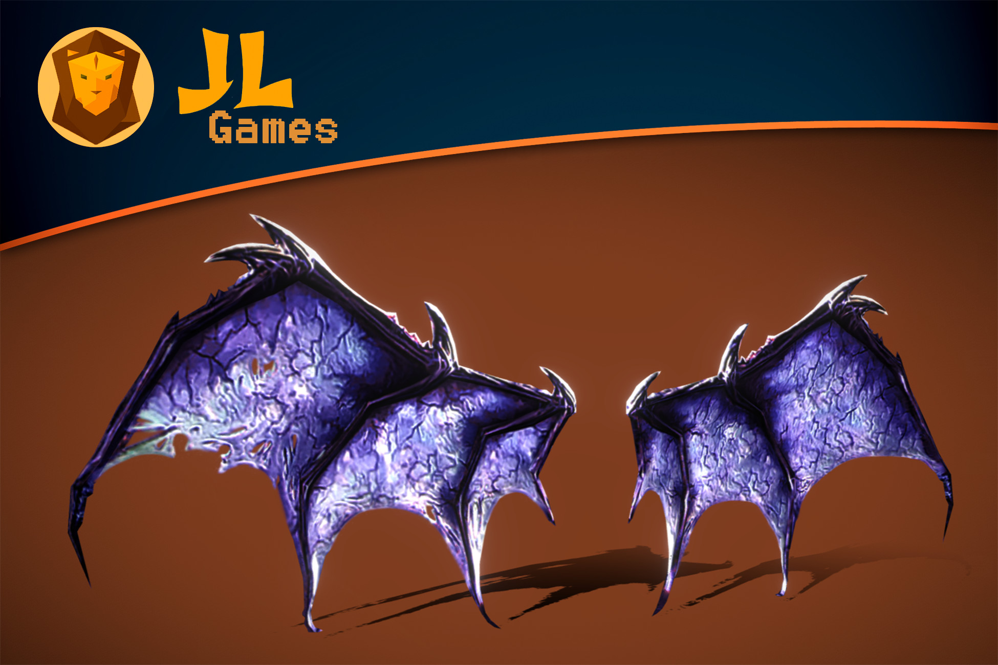 Dark Terror Wings (Animated) | 3D Animations | Unity Asset Store