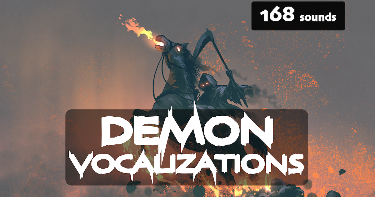 Demon Vocalizations | Creatures Sound FX | Unity Asset Store