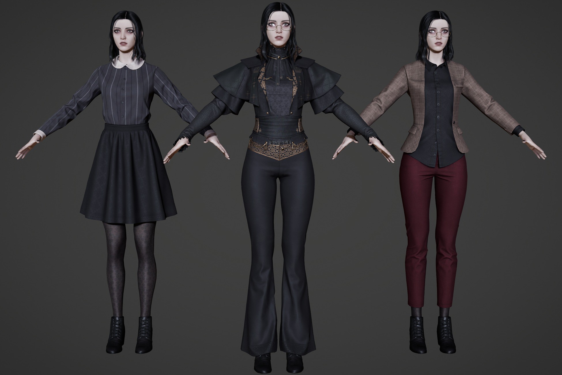 Lillian - PBR Character | Characters | Unity Asset Store