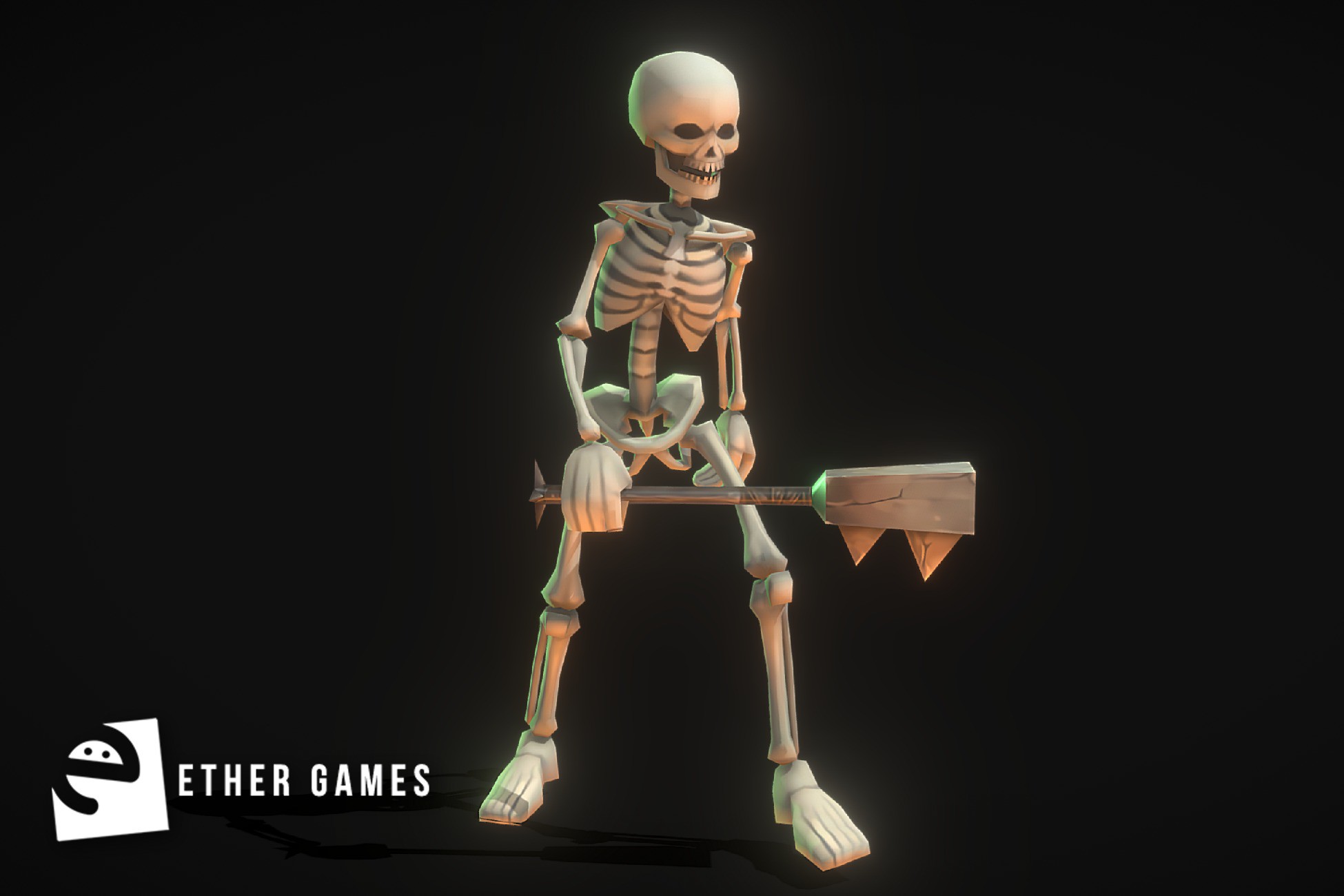Fantasy Monsters: Skeleton Warrior | 角色 | Unity Asset Store