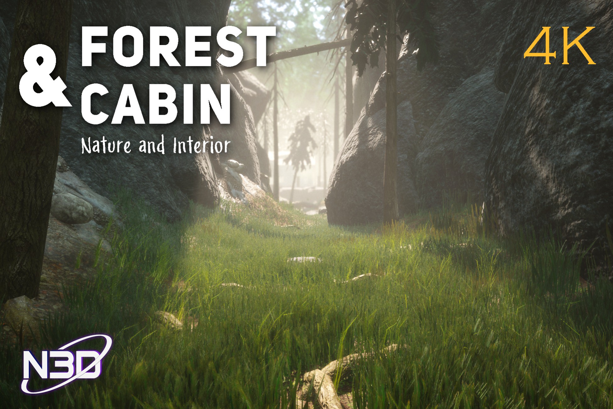 Realistic Forest Cabin/House Environment - NEON3D | 3D 주변환경 | Unity ...