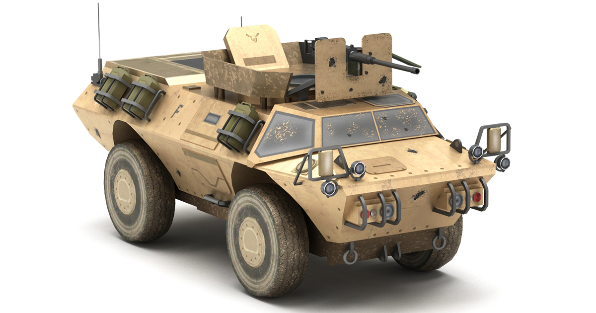 M1117 Guardian ASV | 3D Land | Unity Asset Store