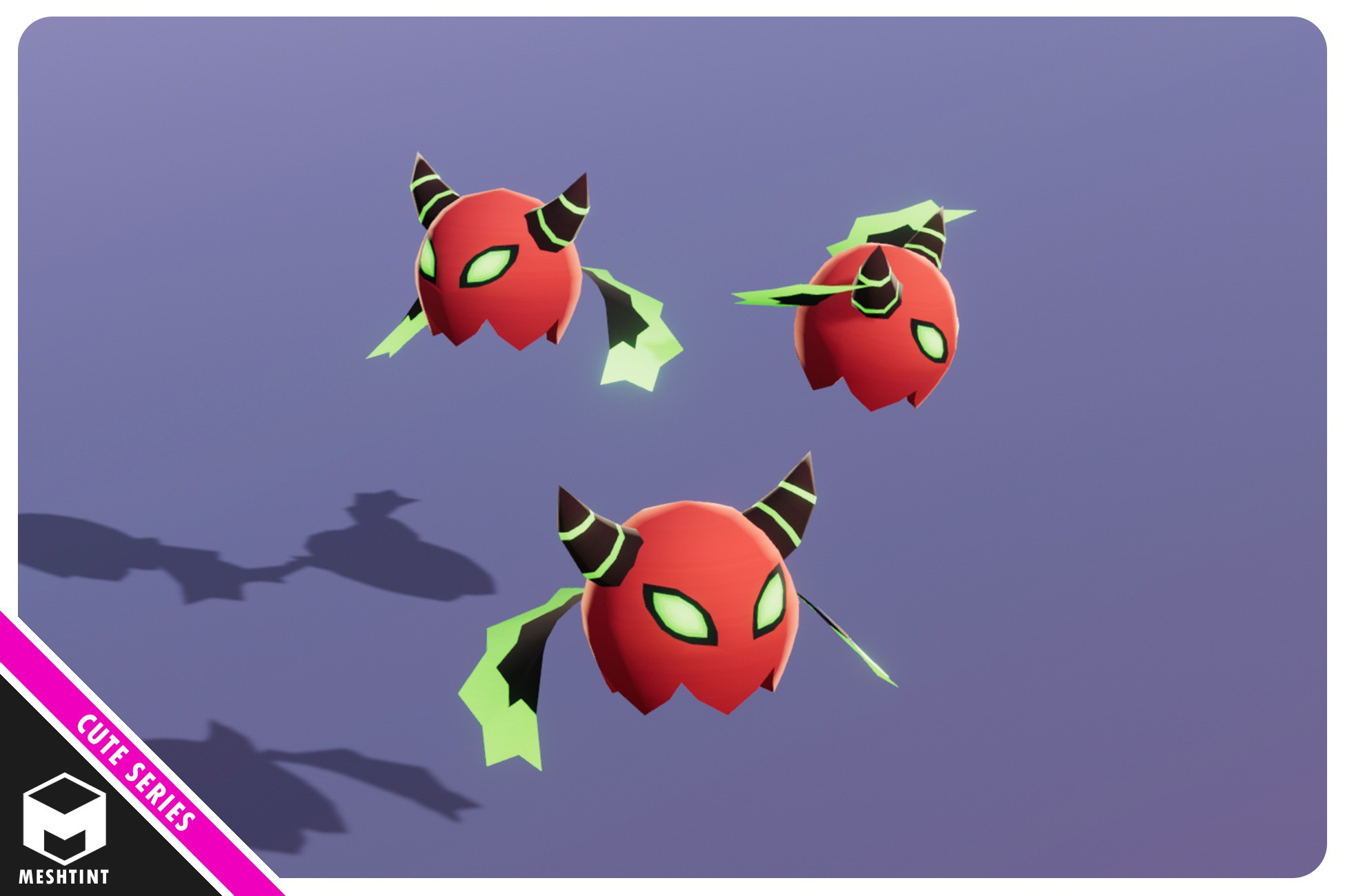 Devil Hell Cute Series | 3D Creatures | Unity Asset Store