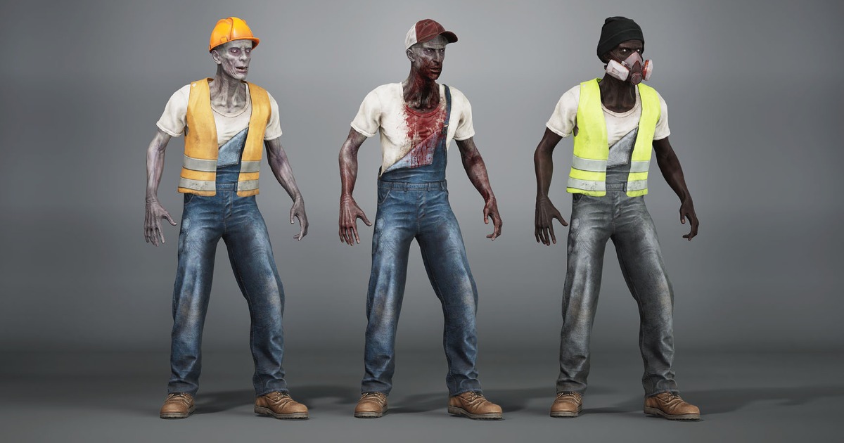 Zombie Builder | 3D Humanoids | Unity Asset Store