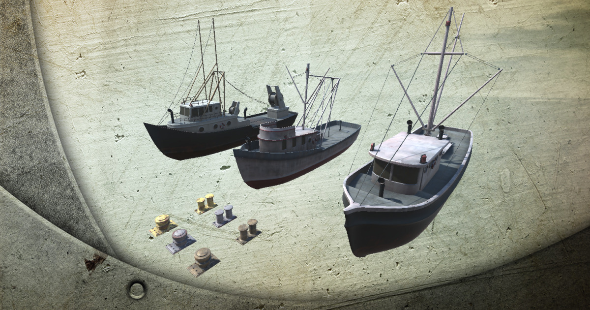 Fishingboats | 3D 船舶 | Unity Asset Store