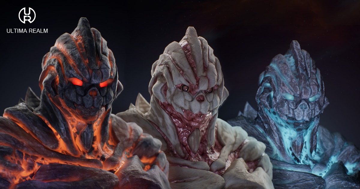 Golem Lava\Ice\Flesh | 3D Humanoids | Unity Asset Store