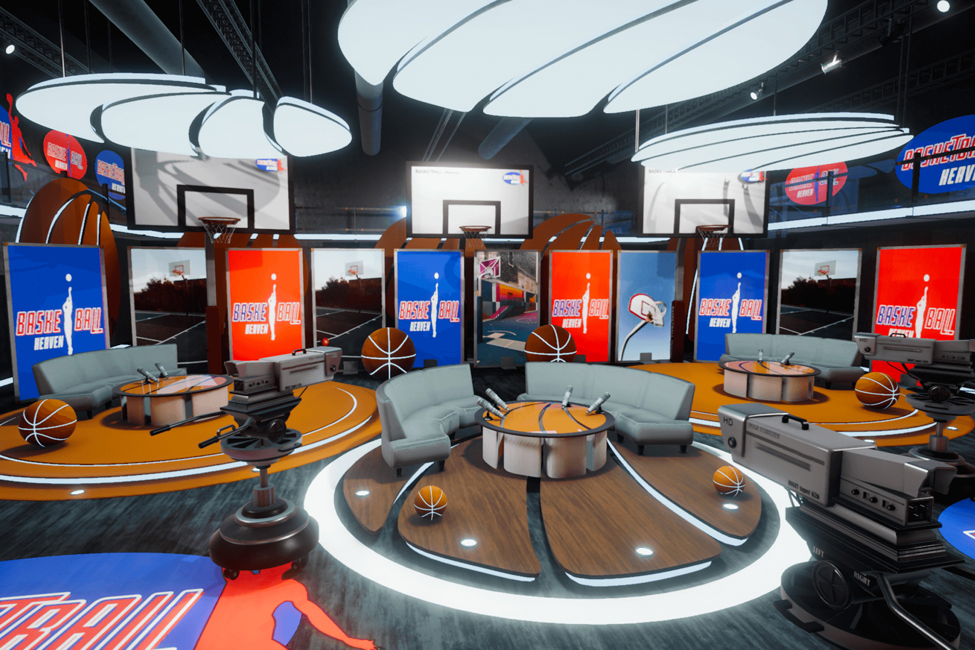 Basketball Heaven Studio (URP) | 3D Urban | Unity Asset Store