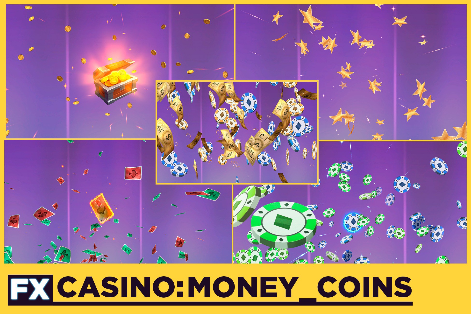 Casino FX : Coins and Money | VFX | Unity Asset Store