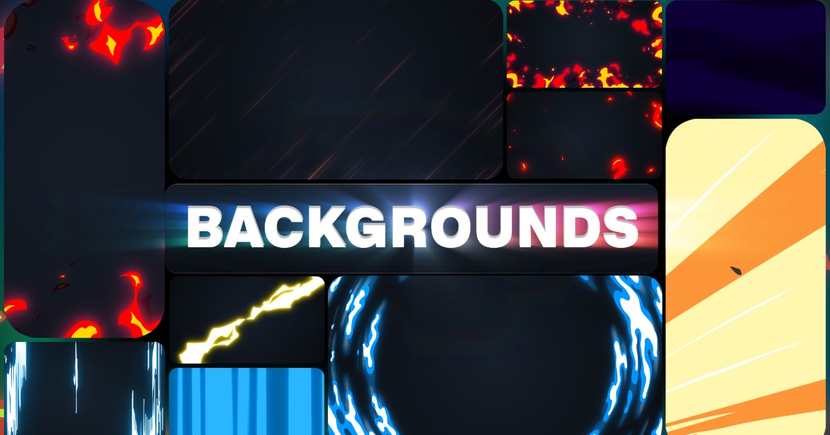 Animated Backgrounds 21-30 | 2D Textures & Materials | Unity Asset Store