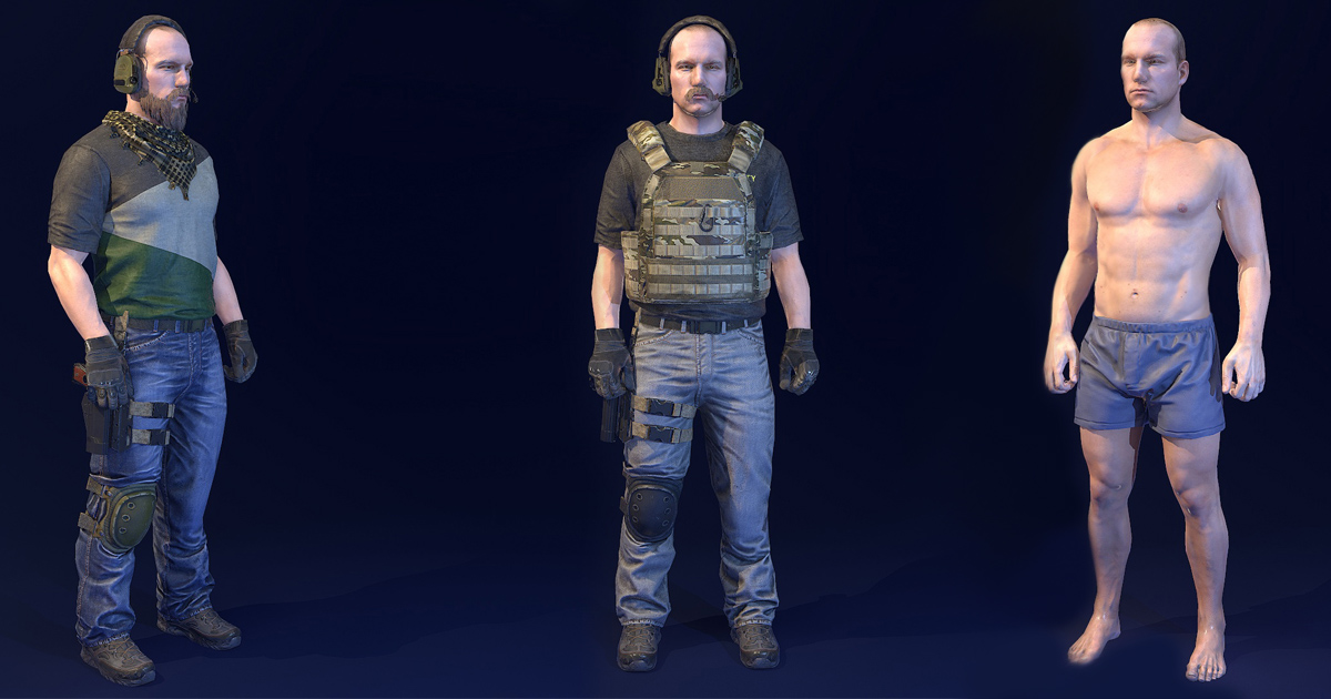 Modular Private Military Contractor | 3D 캐릭터 | Unity Asset Store