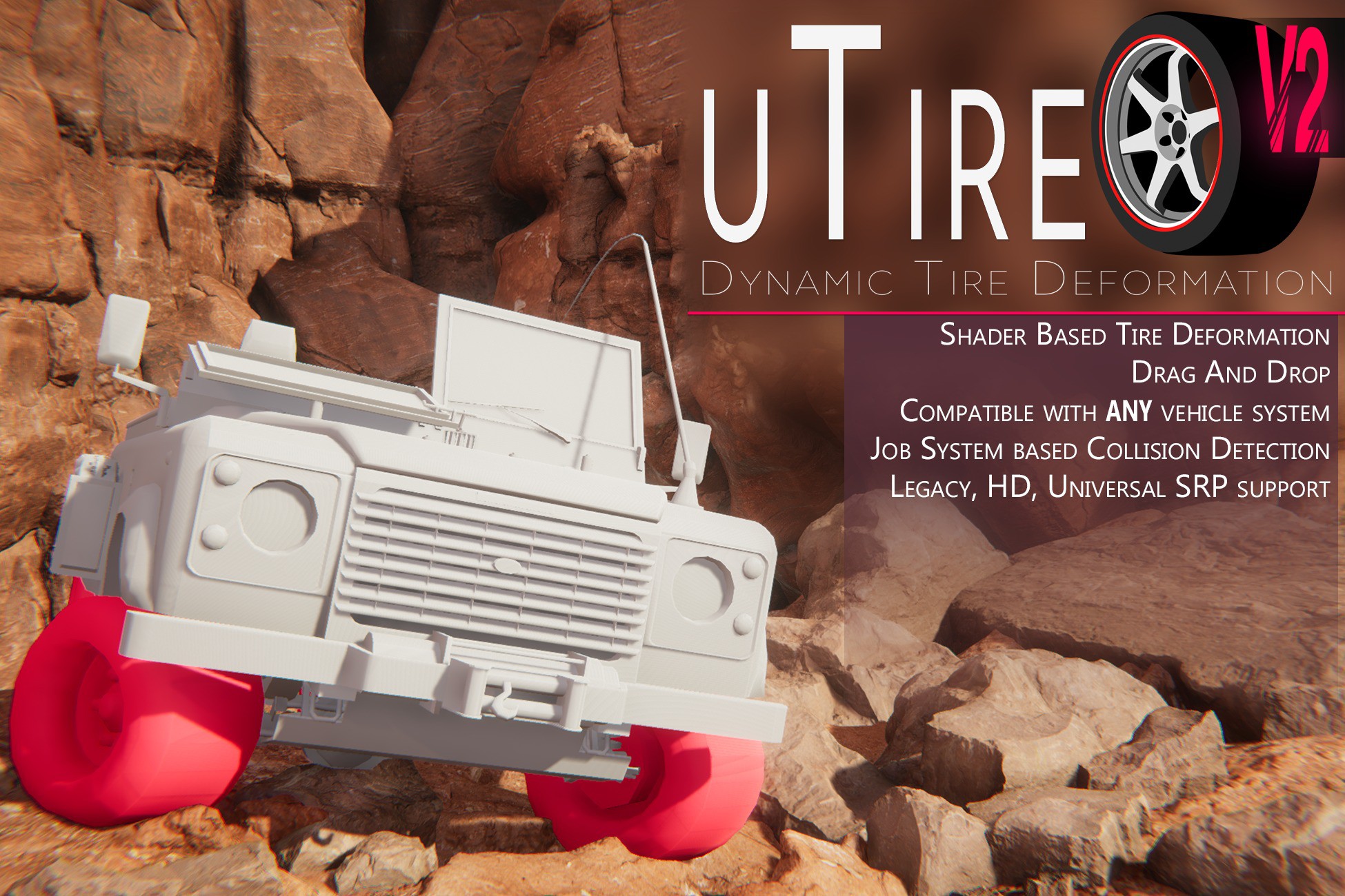 uTire Dynamic Tire Deformation V2 | Physics | Unity Asset Store