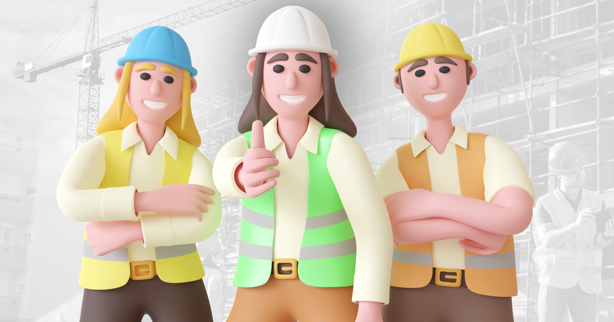 Builders - Animated Male and Female Characters | Characters | Unity ...