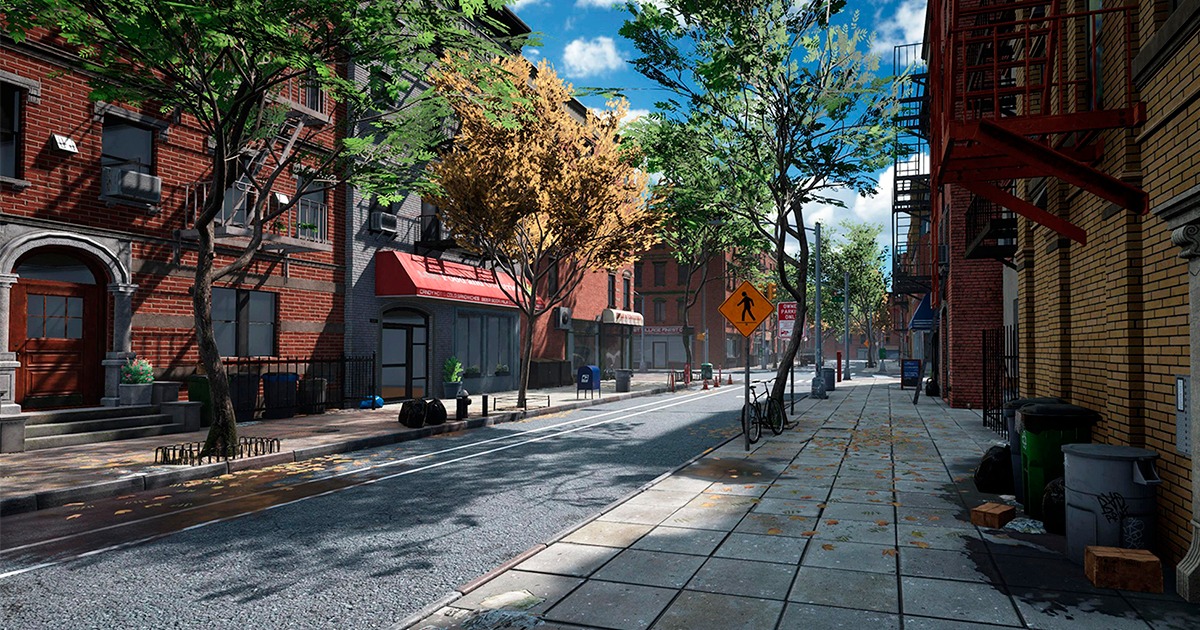 NYC East Village | 3D Urban | Unity Asset Store