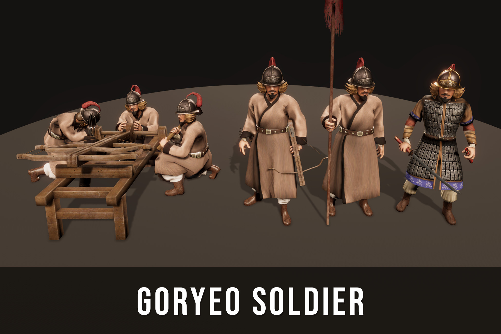 Korea Goryeo Soldier | 3D Characters | Unity Asset Store