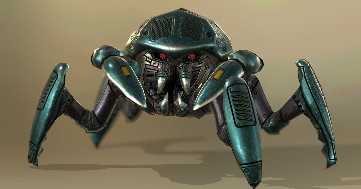 Omol droid-predator | 3D Creatures | Unity Asset Store