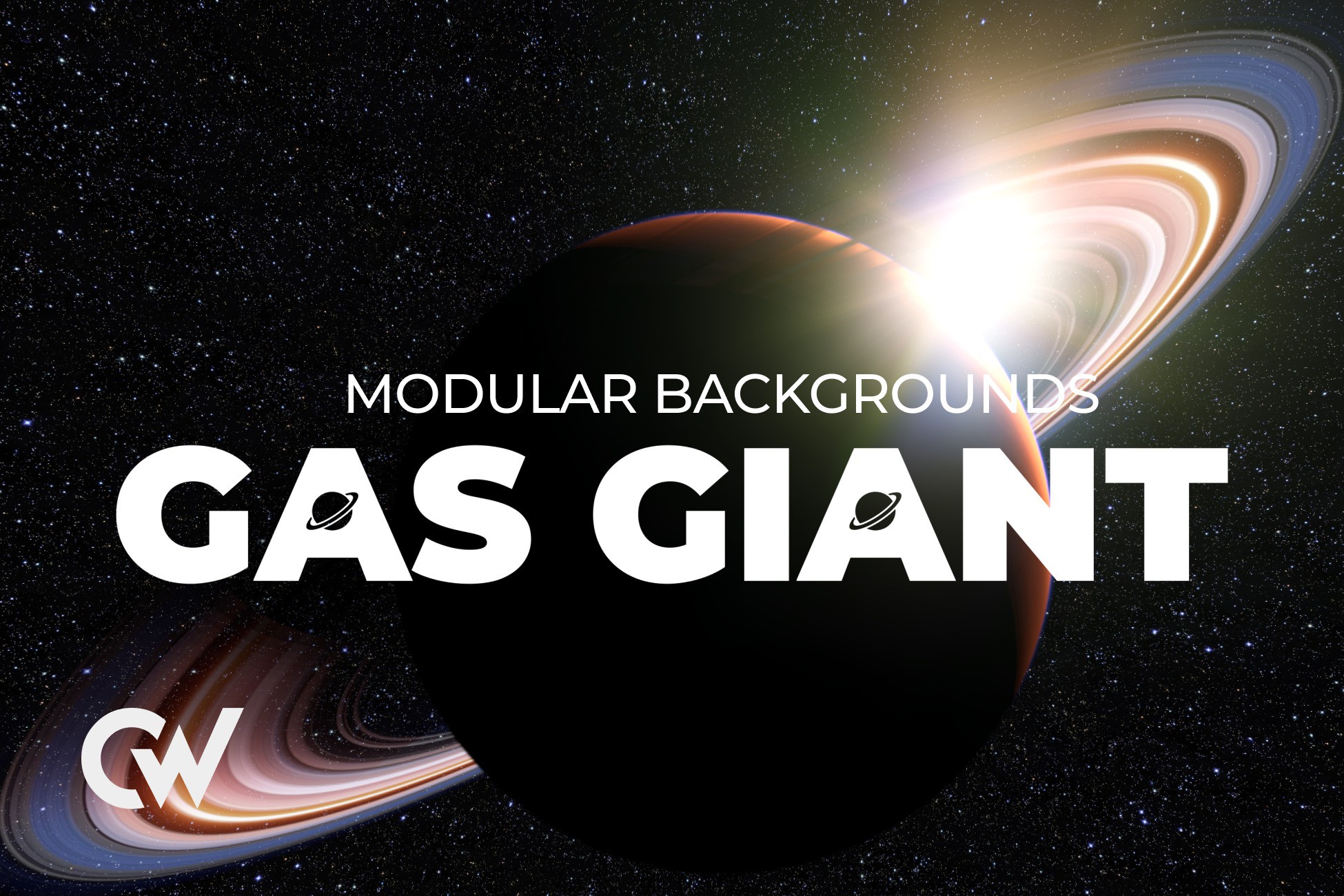 Modular Backgrounds - Gas Giant | 3D Sci-Fi | Unity Asset Store