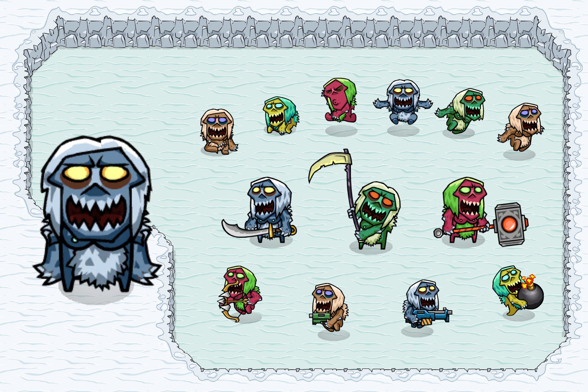 2D Character - Ghoul | 2D Characters | Unity Asset Store