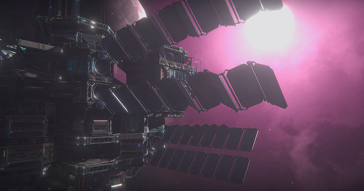 SciFi Space Station Heavy | 3D Sci-Fi | Unity Asset Store