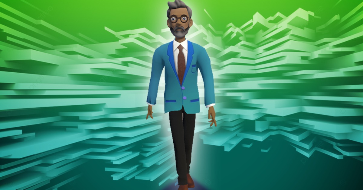 3D Low Poly Teacher Character - Game Ready Asset | 3D Characters ...