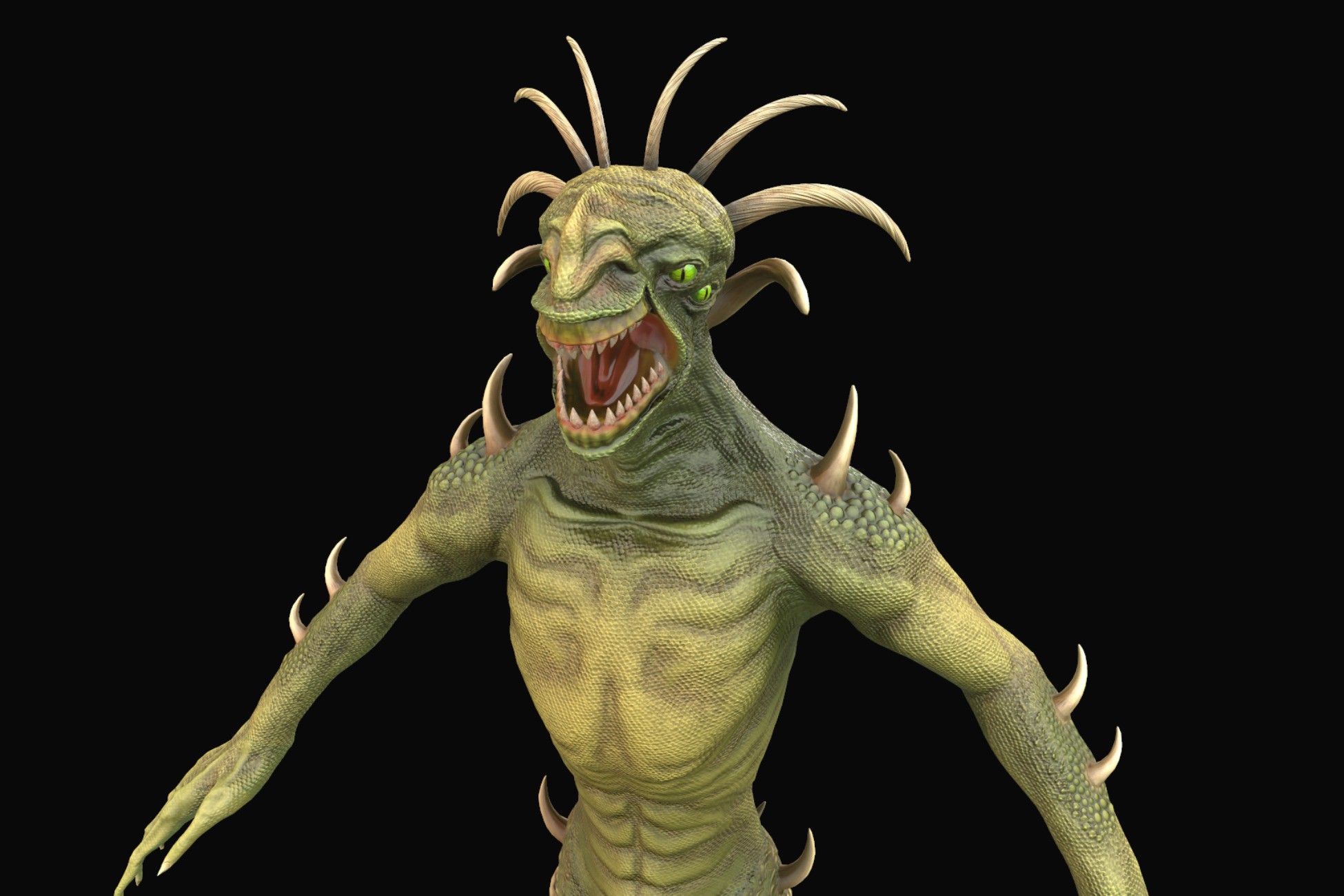 Horned wild monster | 3D Characters | Unity Asset Store