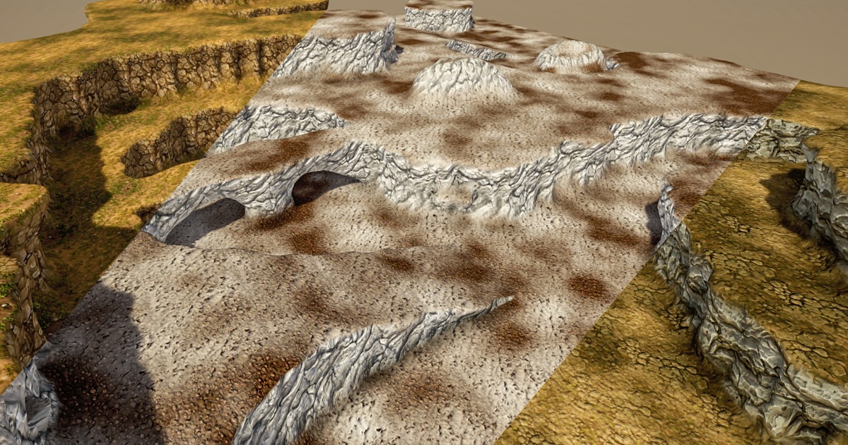 Stylized Modular Cliff 1M | 3D Landscapes | Unity Asset Store