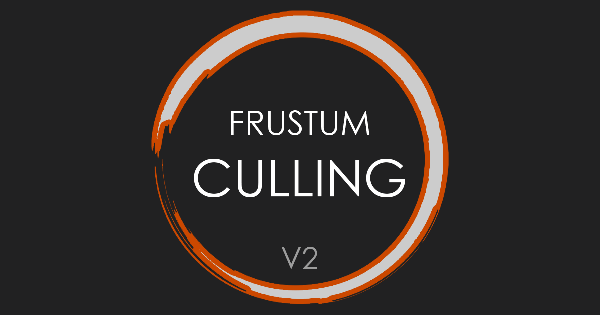 Frustum Culling | Camera | Unity Asset Store