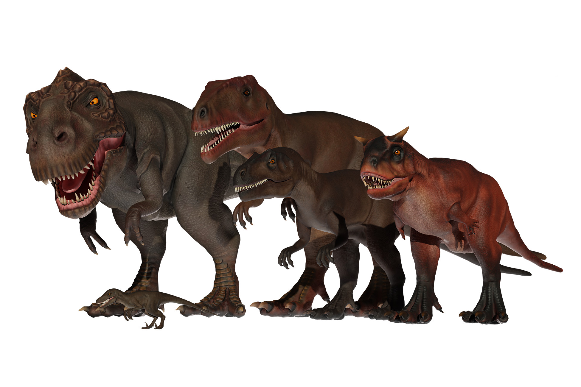 Theropods pack | 3D Animals | Unity Asset Store