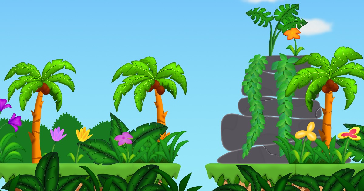 2D Jungle Pack with Backgrounds | 2D Environments | Unity Asset Store