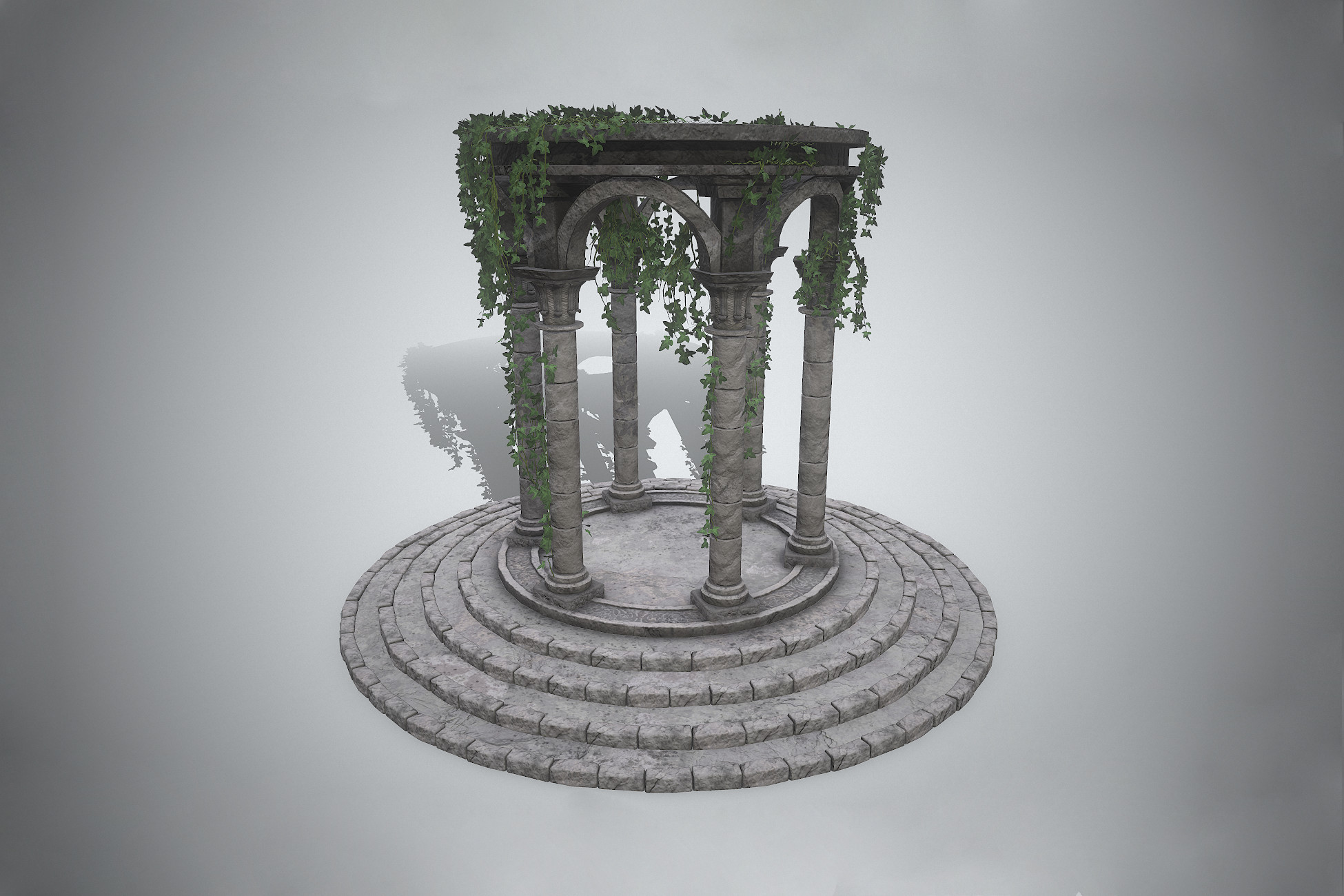 Old pavilion | 3D 历史建筑 | Unity Asset Store