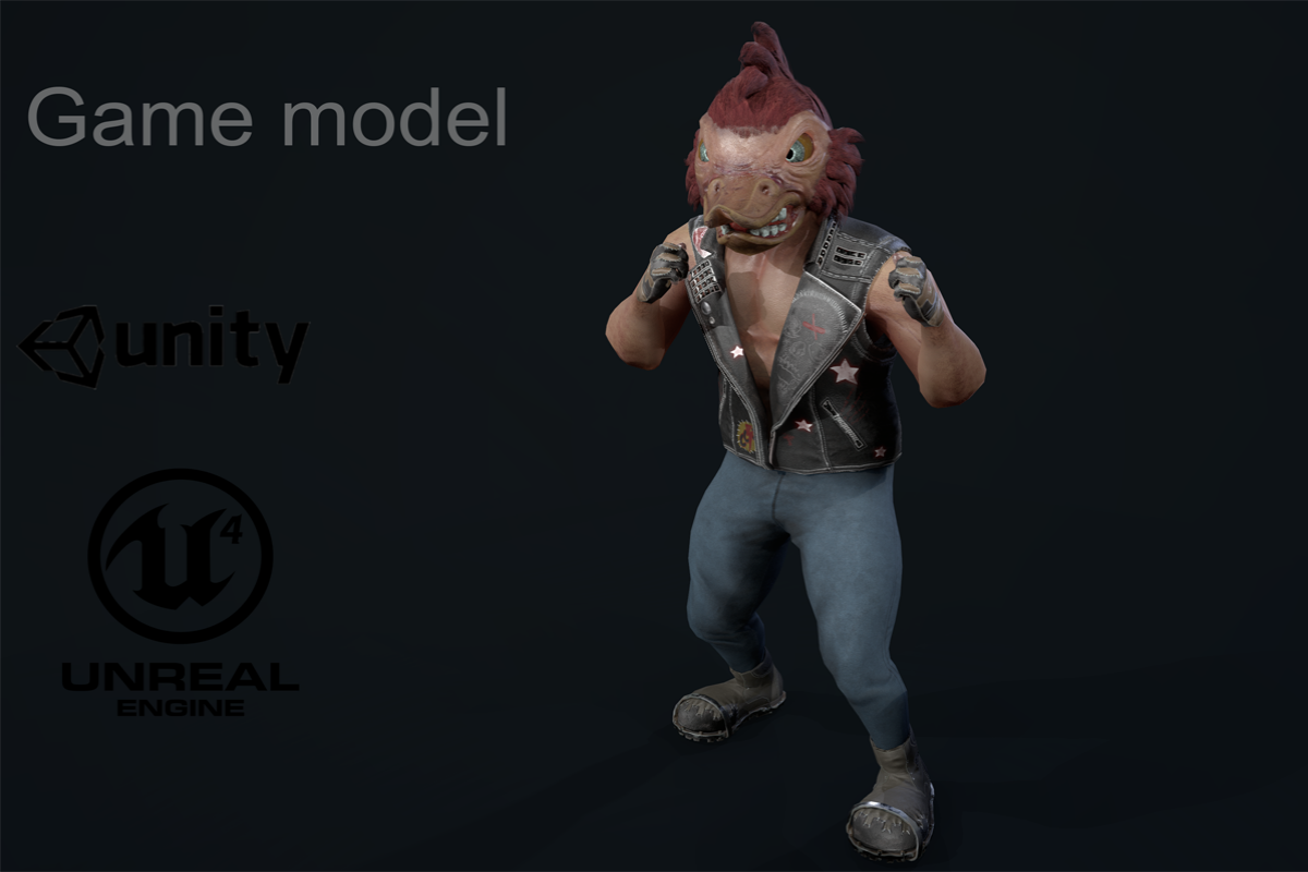 Mostik_3D_Character - Asset Store