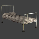 Ancient Hospital Bed
