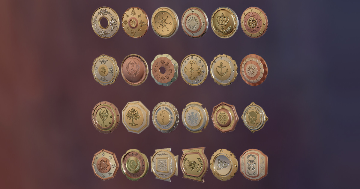 Metallic Coins Full Pack | 3D Props | Unity Asset Store