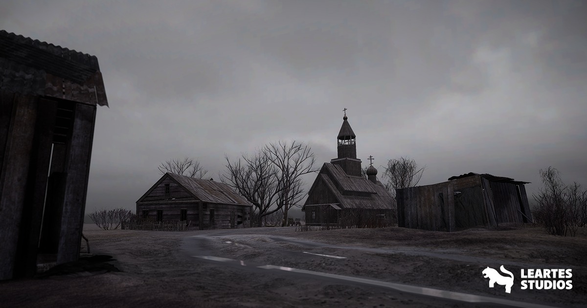Haunted Village Environment / Horror Village Environment | 3D Fantasy ...