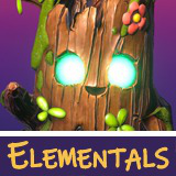 Wood Elemental Child Character