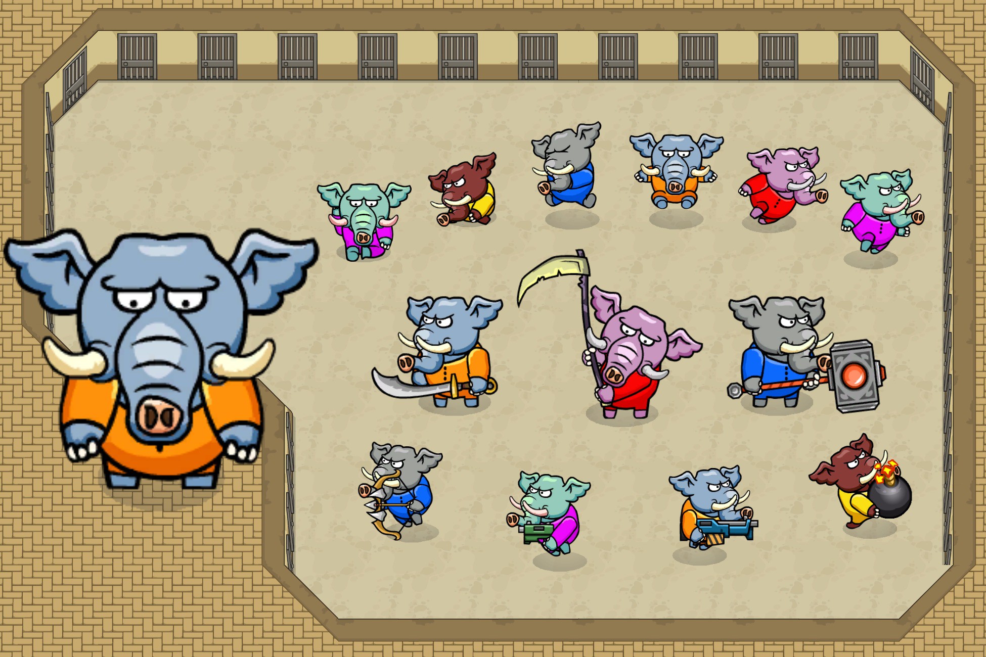 2D Character - Elephant | 2D Characters | Unity Asset Store