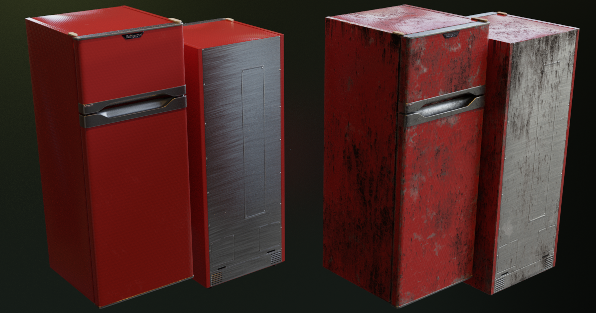Refrigerator | 3D Electronics | Unity Asset Store