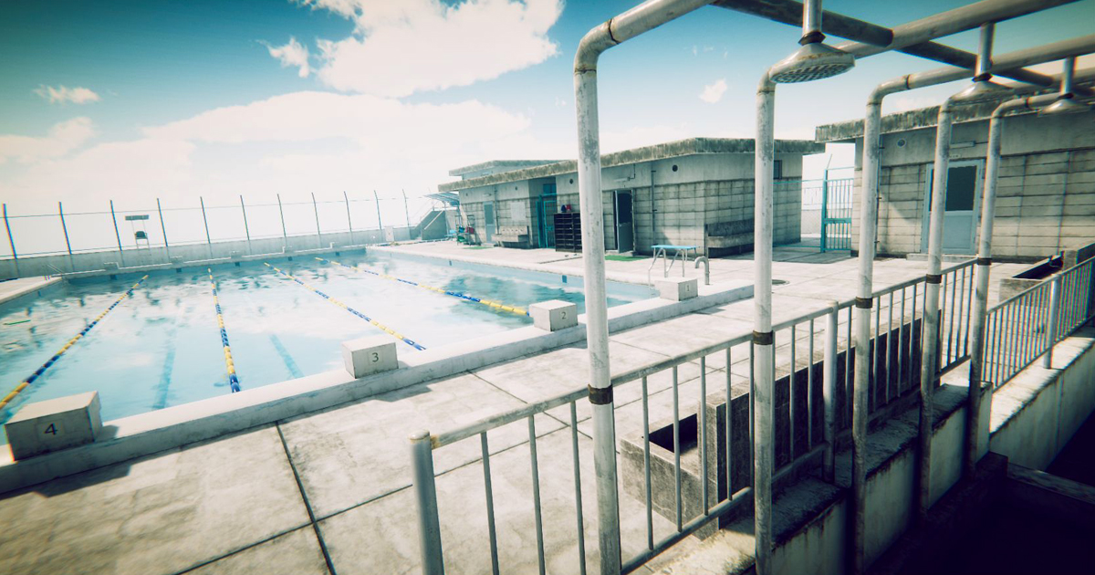 Japanese School Swimming Pool | 3D Environments | Unity Asset Store