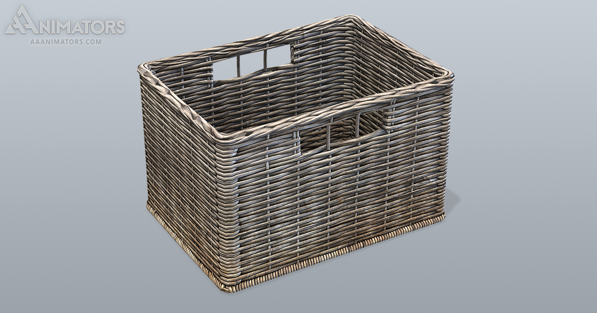 Low Poly Basket_03 | 3D Exterior | Unity Asset Store