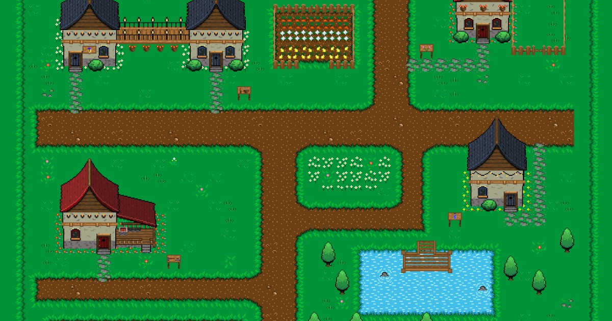 RPG Pixel Tile Set | 2D Environments | Unity Asset Store